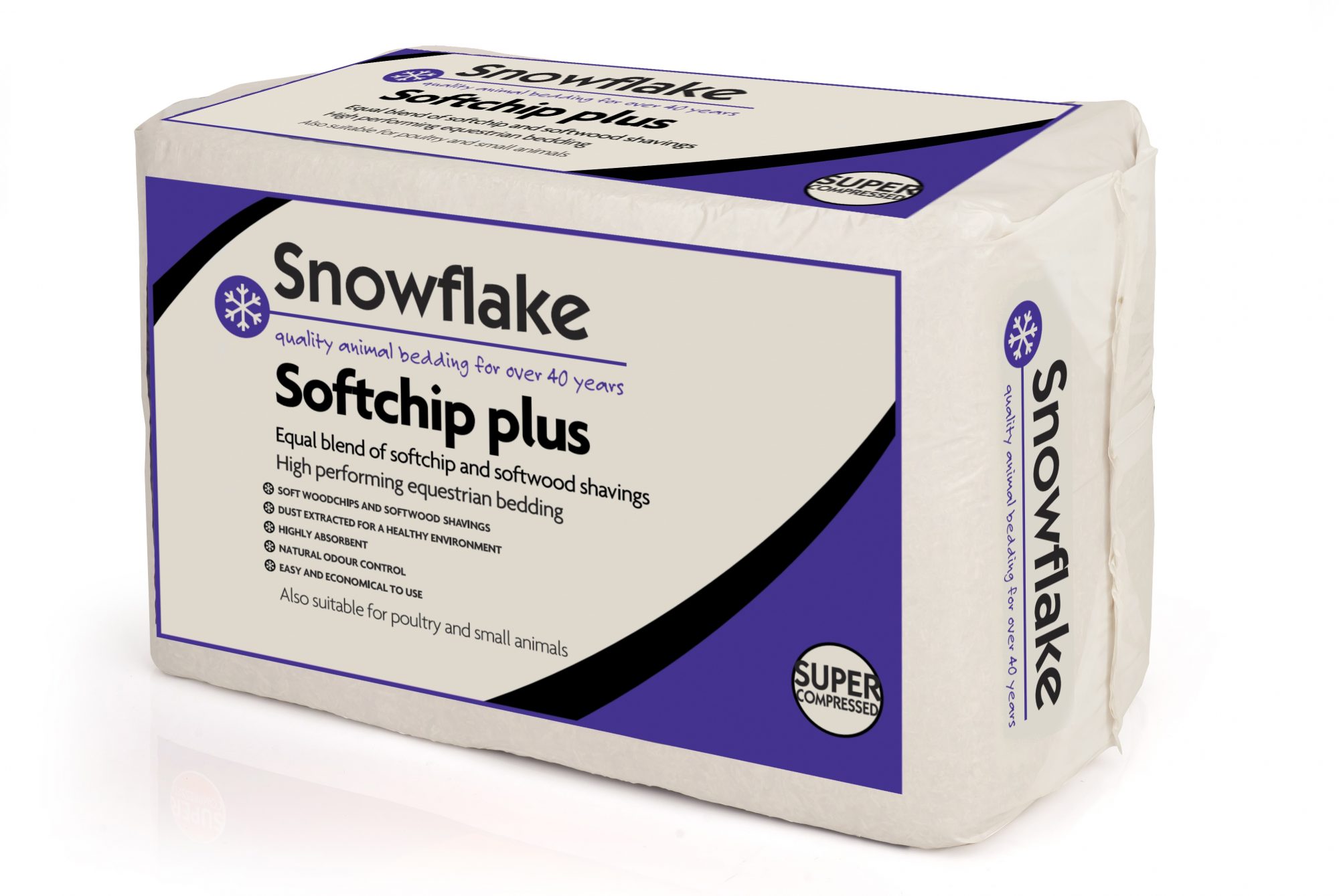 Snowflake Softchip Plus - Bedding - Unicorn Saddlery