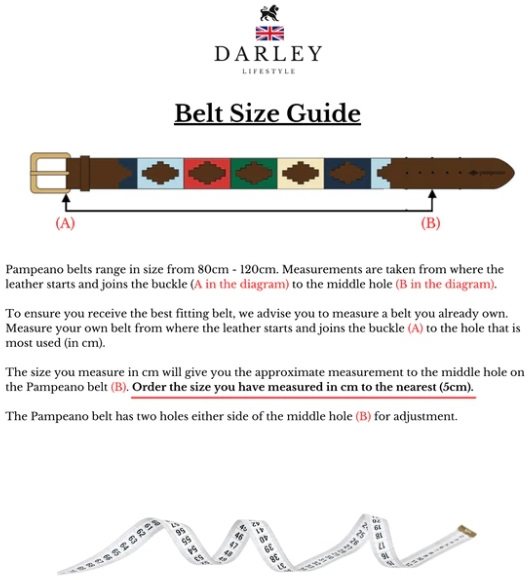 Pampeano & Darley Lifestyle Royal Air Force Polo Belt - Belts - Unicorn ...