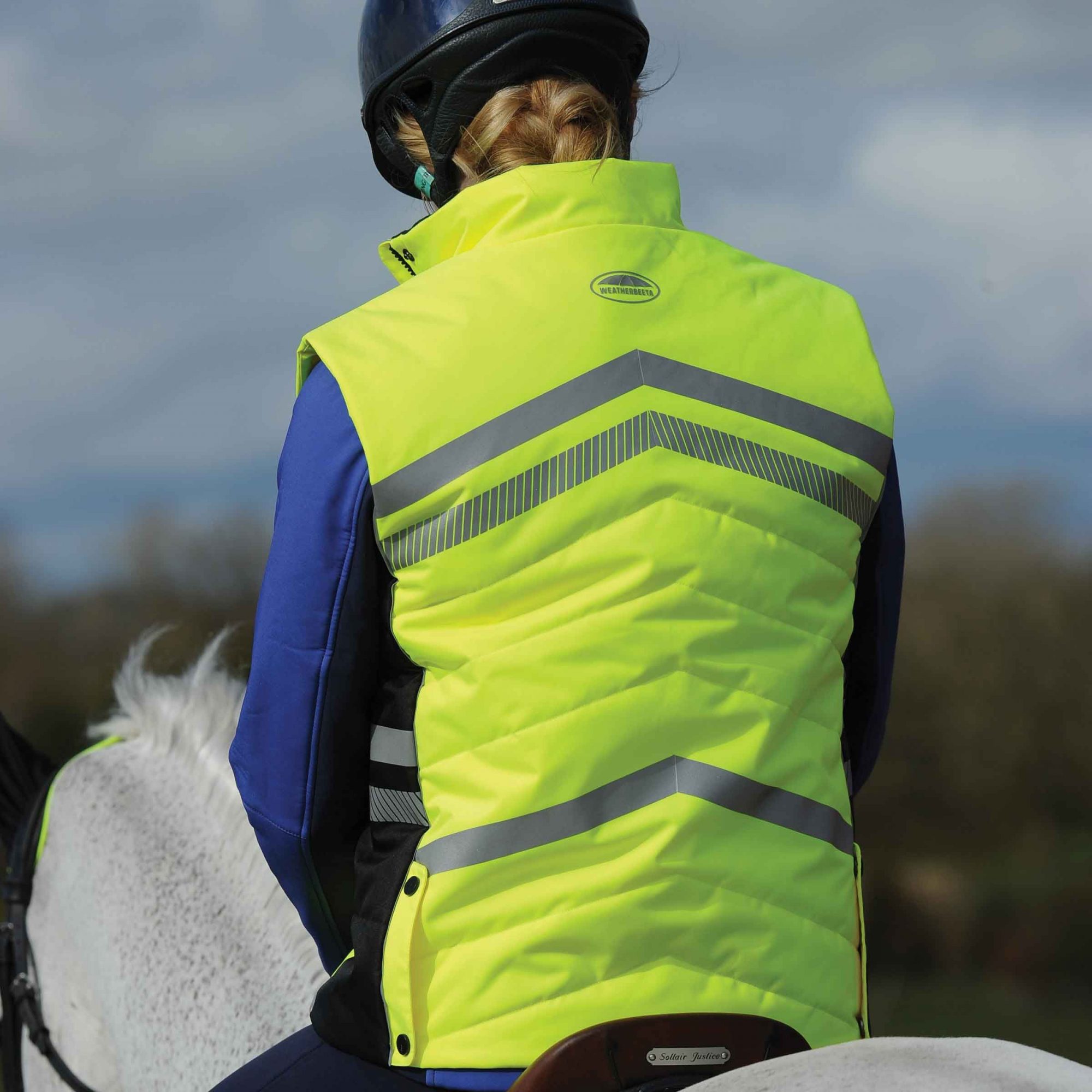 Weatherbeeta Reflective Quilted Gilet Hi Vis - Reflective Clothing ...