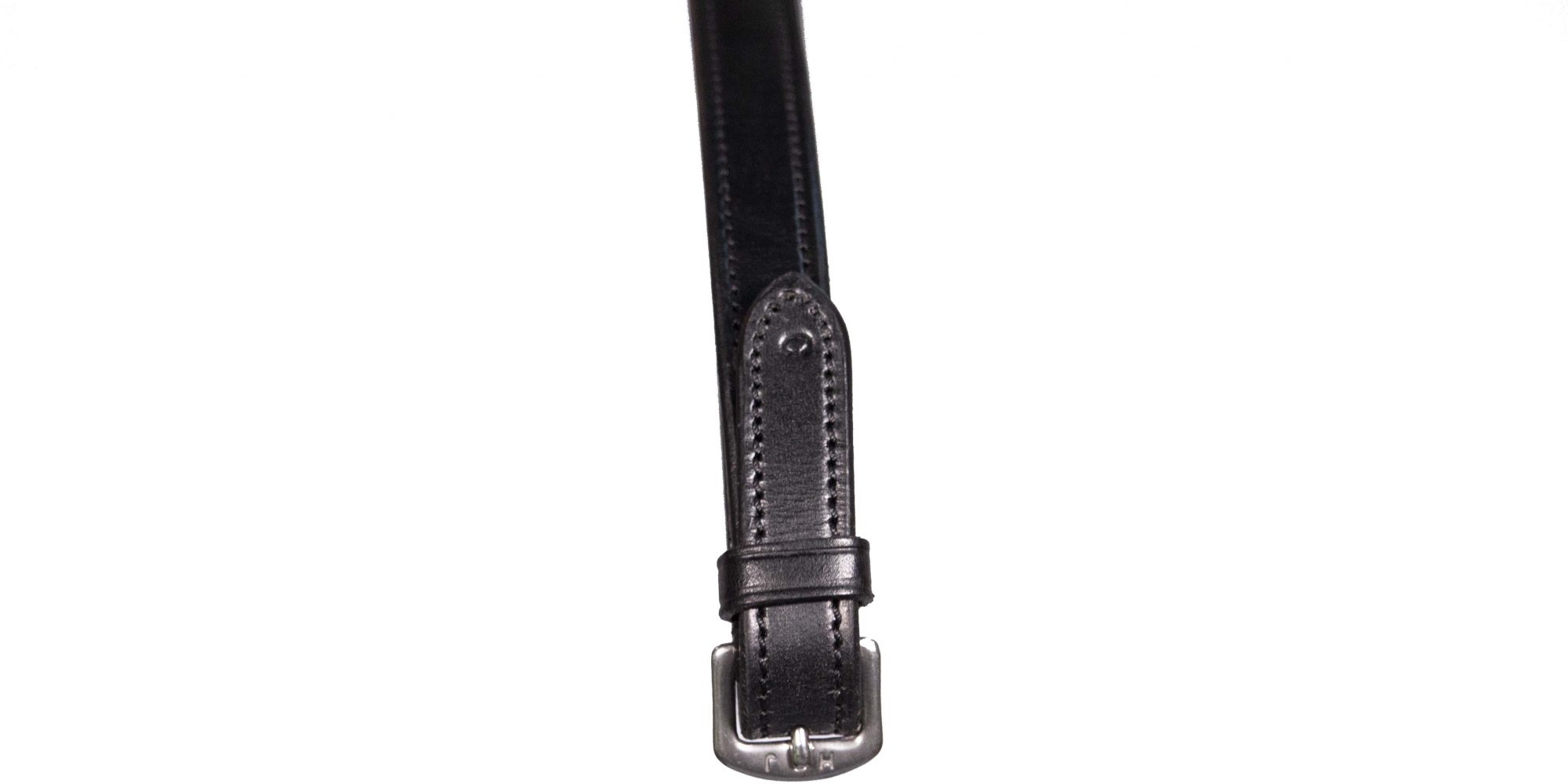 Henry James Smooth Eventer Hybrid Ribber Reins with Leather Stoppers ...