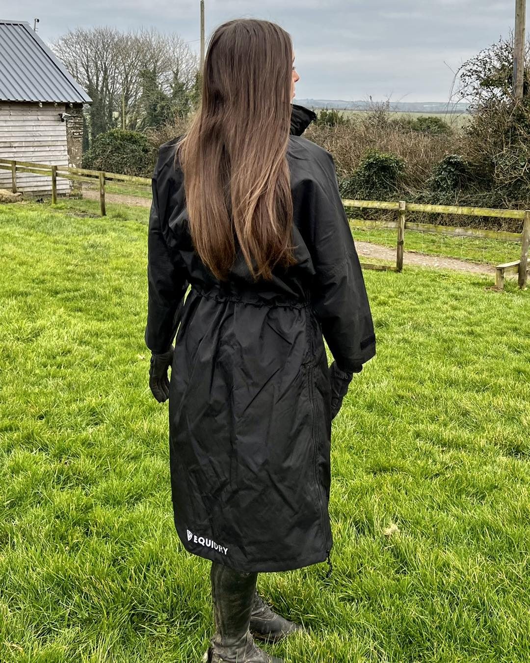 Equidry EQUIMAC Jacket - Black/Black - Riding Coats & Jackets - Unicorn ...