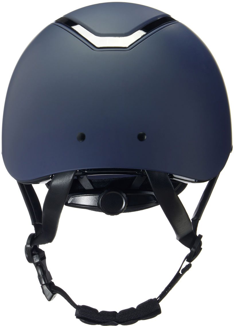 EQX Kylo Wide Peak Riding Hat - Navy Matte/Pewter - Riding Hats ...