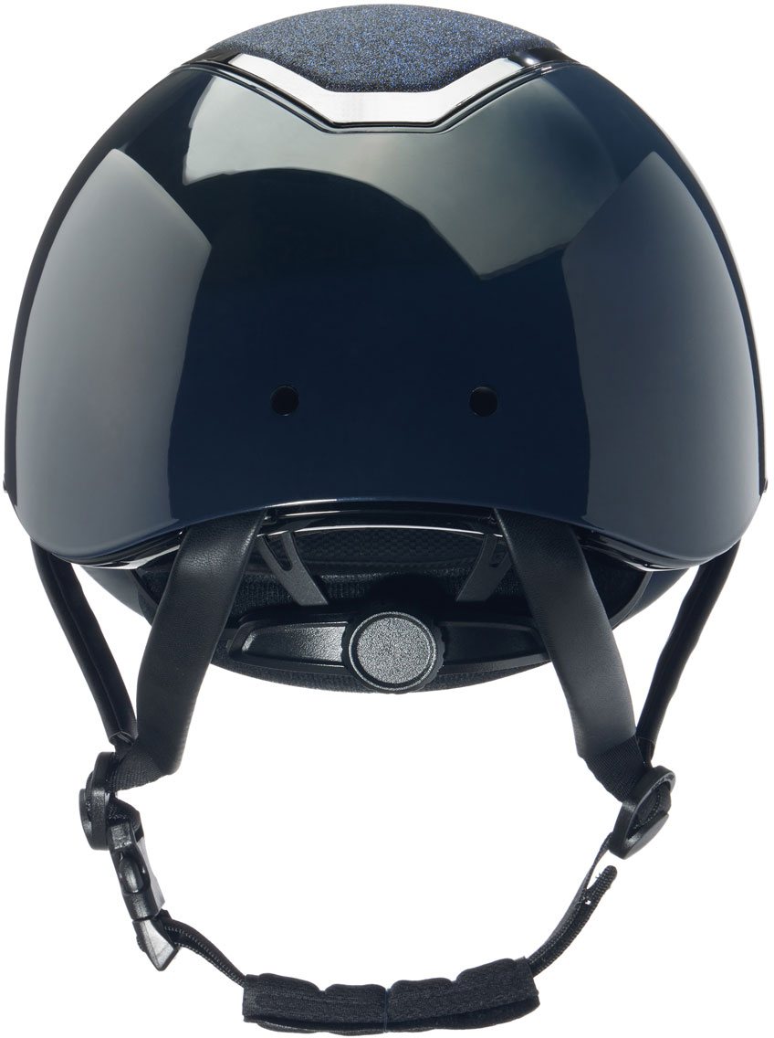 EQX Kylo Sparkly Riding Hat - Navy Gloss/Pewter - Childrens Riding Hats ...