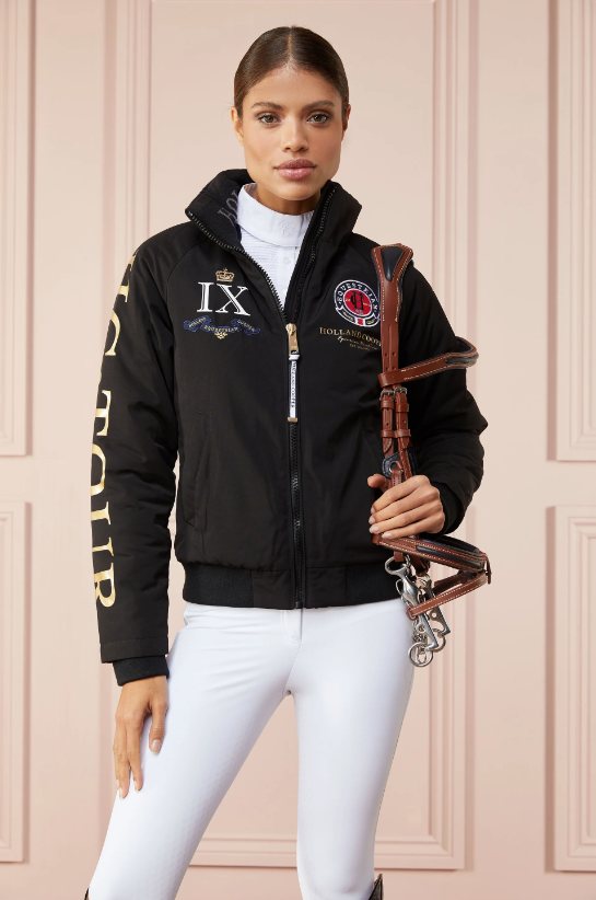 Holland Cooper Team HC Jacket - Black - Riding Coats & Jackets ...