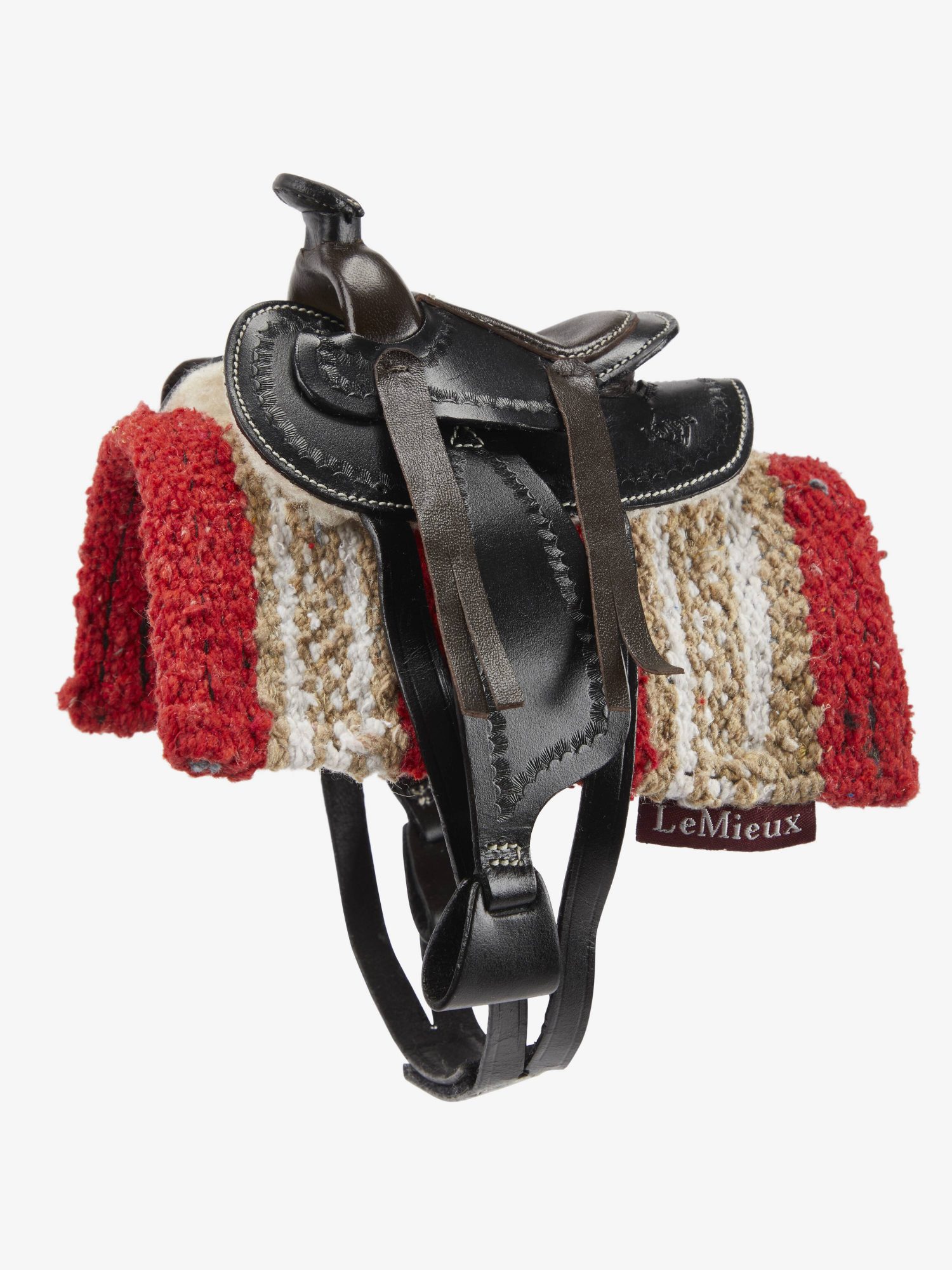 LeMieux Toy Pony Western Saddle - Black - Toy Pony Accessories ...