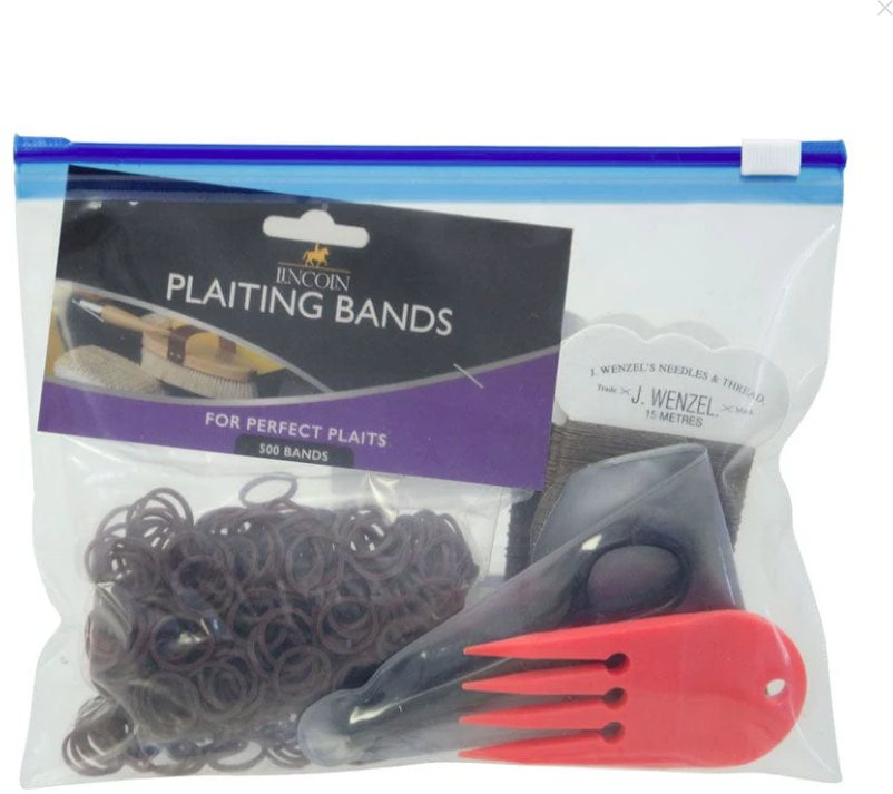 Lincoln Plaiting Kit - Mane & Tail Care - Unicorn Saddlery