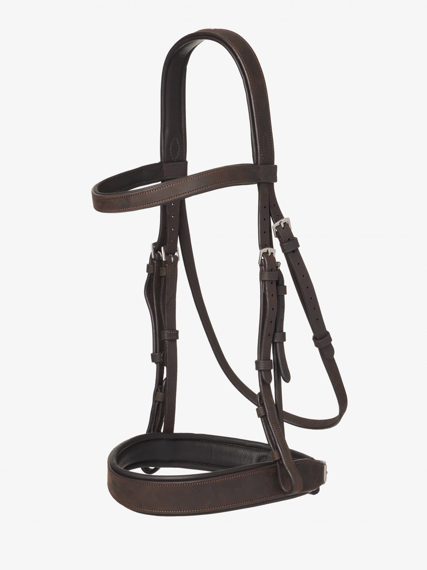LeMieux Flat Hunter Bridle with Laced Reins - Bridles - Unicorn Saddlery