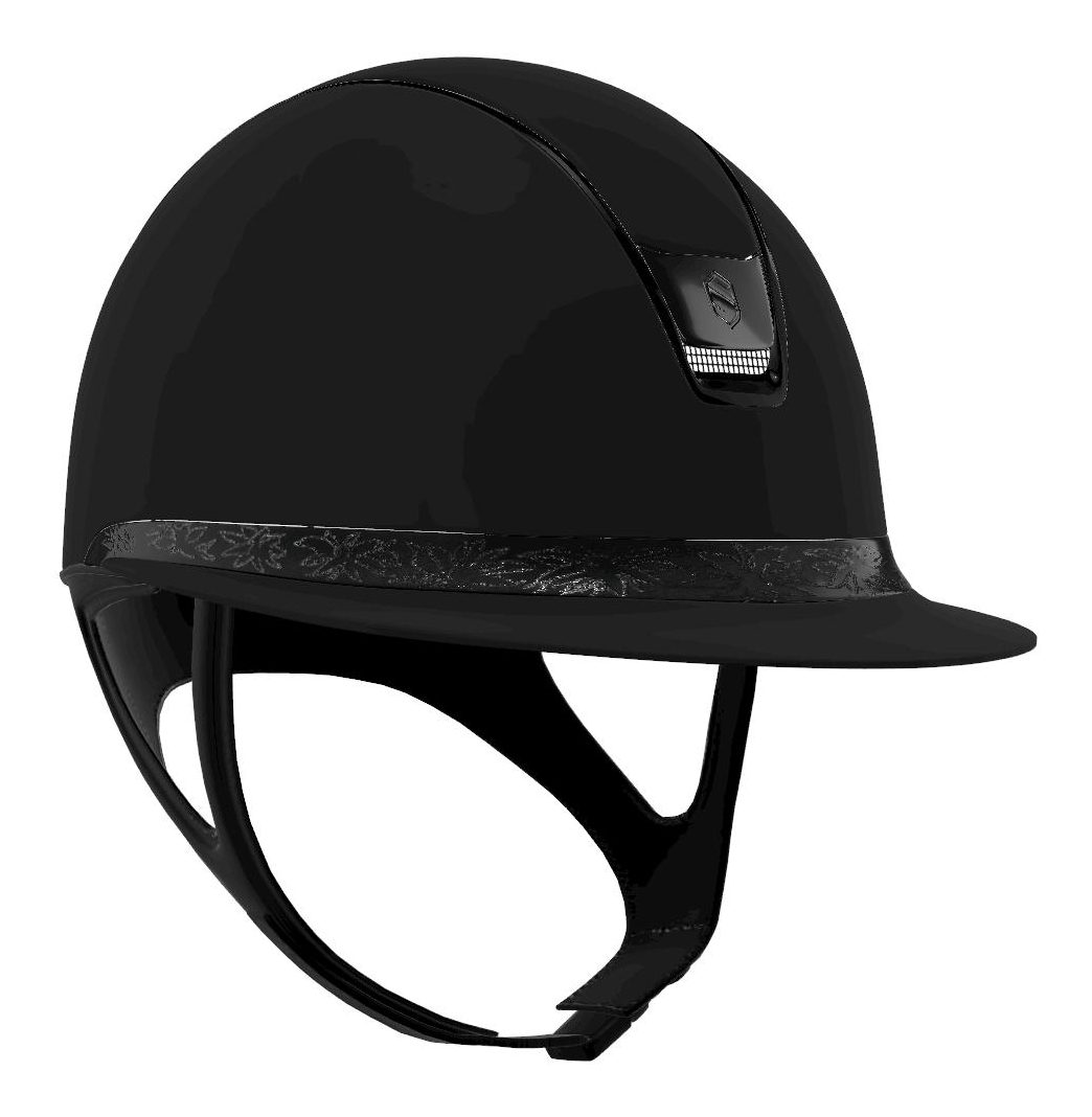 Samshield Miss Shield Shadowmatt V2 - Black - Spring Flower - Riding ...