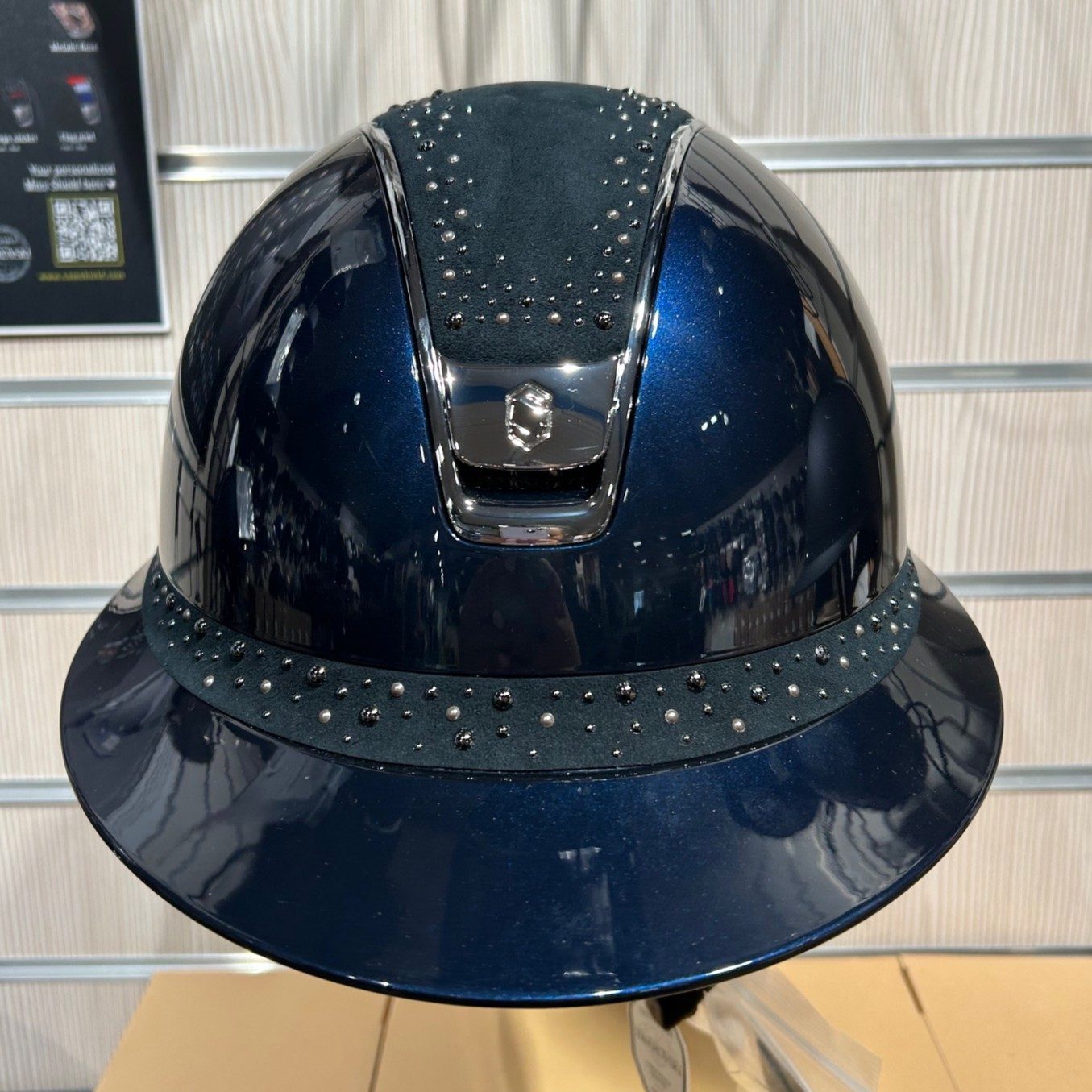 Samshield Miss Shield ShadowGloss V2 - Blue - Night Pearl - Riding Hats ...