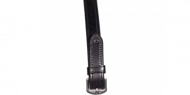 Henry James Bio Grip Hybrid Rubber Reins with Leather Stoppers - Reins ...